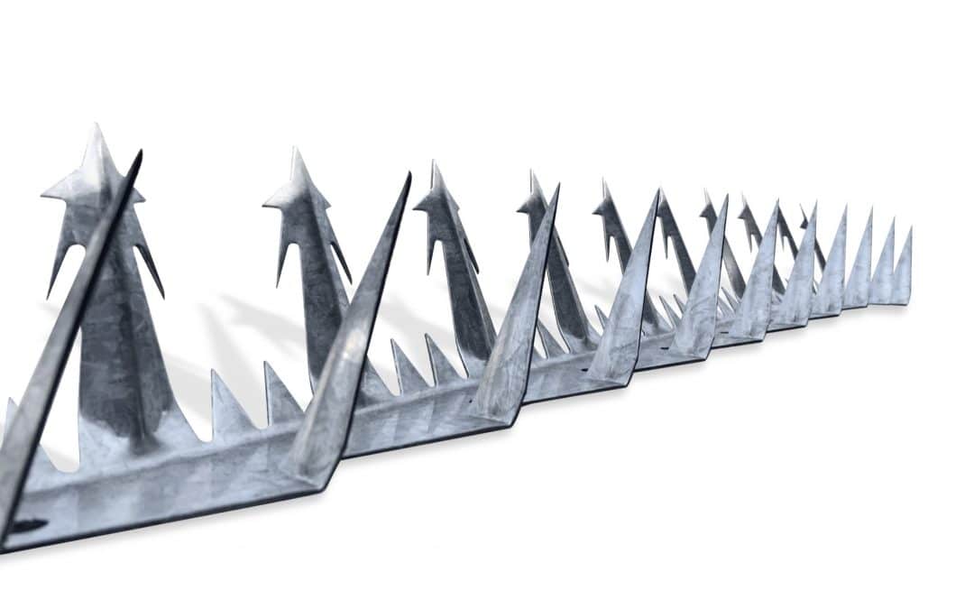 * Anti Climb Spikes For Walls, Roofs And Fences. Thick steel Form