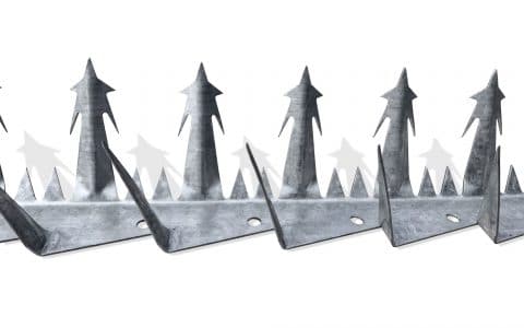 * Anti Climb Spikes For Walls, Roofs And Fences. Thick steel Construction.