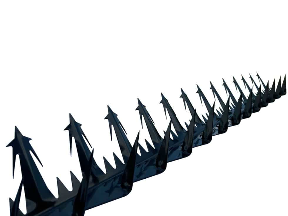 * Anti Climb Spikes For Walls, Roofs And Fences. Thick steel Construction